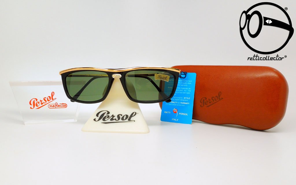 VINTAGE SUNGLASSES PERSOL RATTI PP 508 95 DIC 80s - ORIGINAL AND UNWORN ...